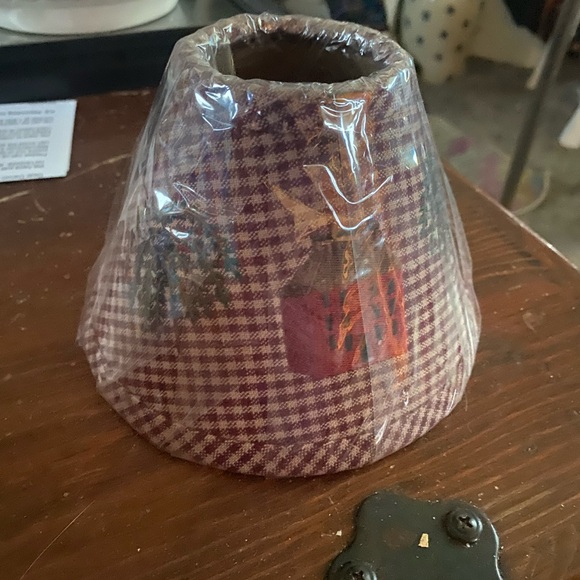 Accents | Table Top Primitive Plaid Folk Art House Weeping Willow Tree ...